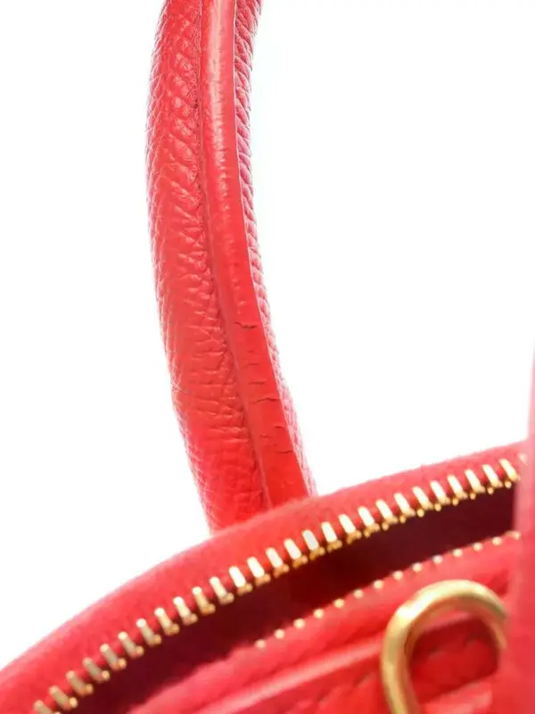 Balenciaga Ville Top Handle Handbag - Red