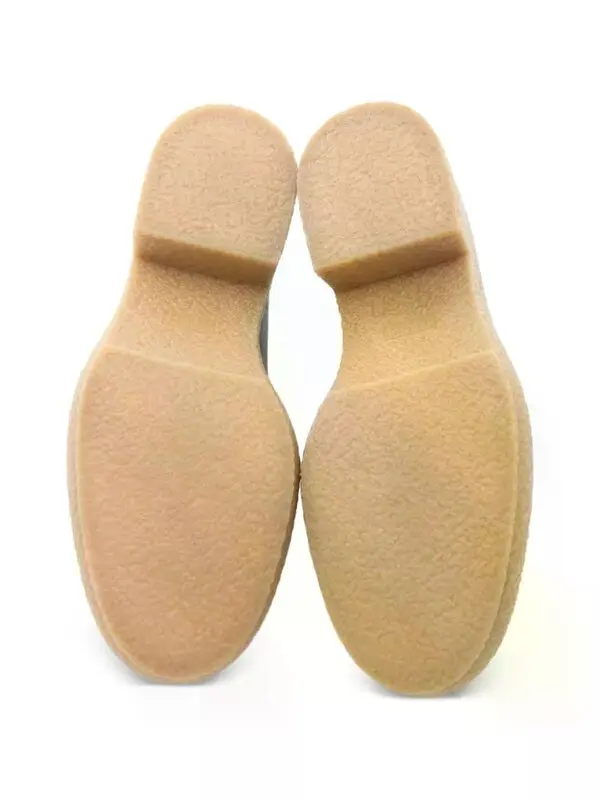 Hermès Platform Leather Loafers