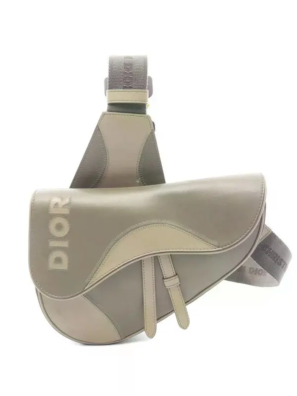 Dior Saddle Belt Bag - Green