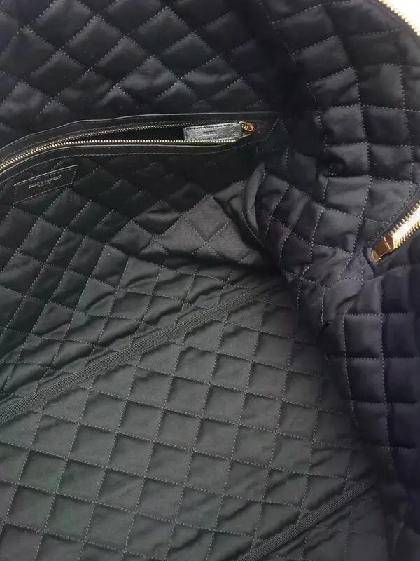 Saint Laurent Quilted Travel Bag