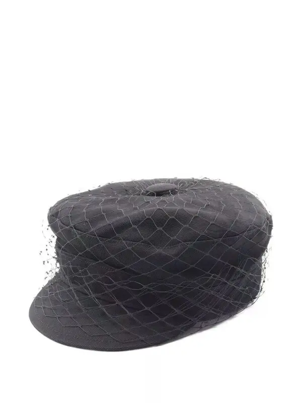 Dior Revolution Veiled Cap - Black