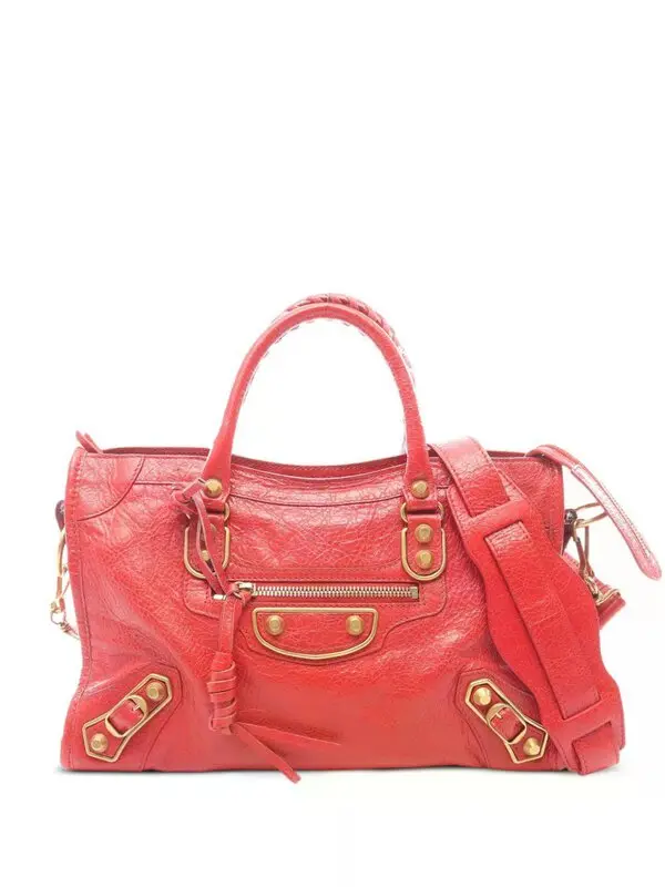 Balenciaga Le City Tote Bag - Red