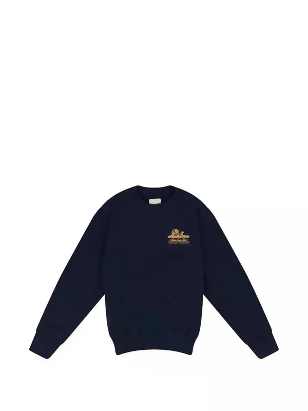 Aimé Leon Dore Unisphere Long-sleeve Sweatshirt - Blue