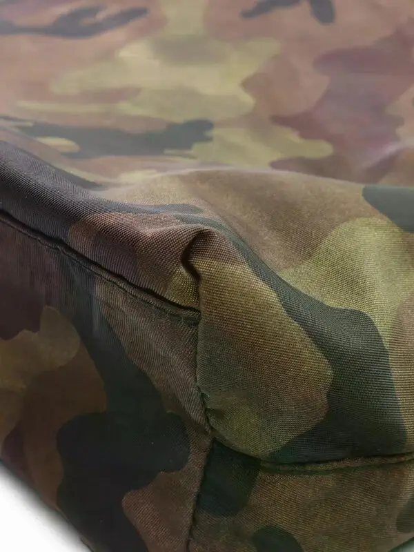 Prada Camouflage Saffiano Leather Tote Bag
