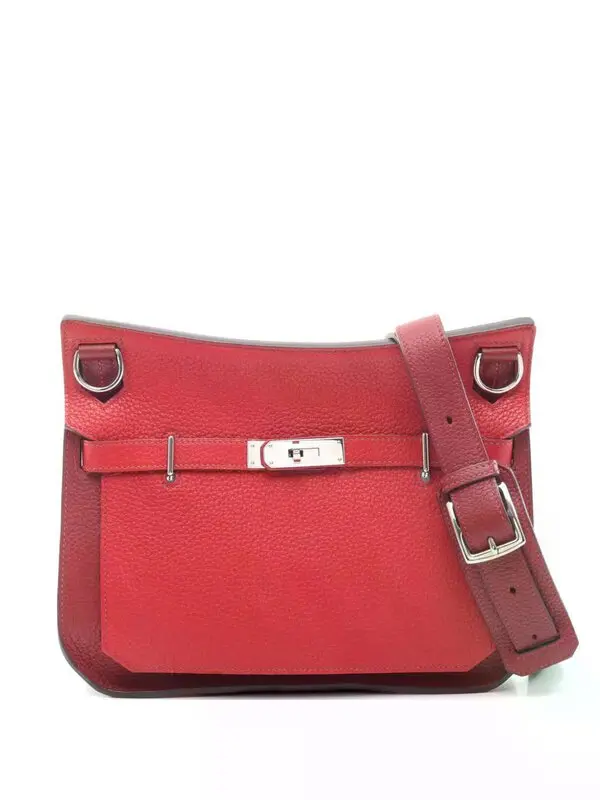 Hermès Jypsiere 28 Shoulder Bag - Red