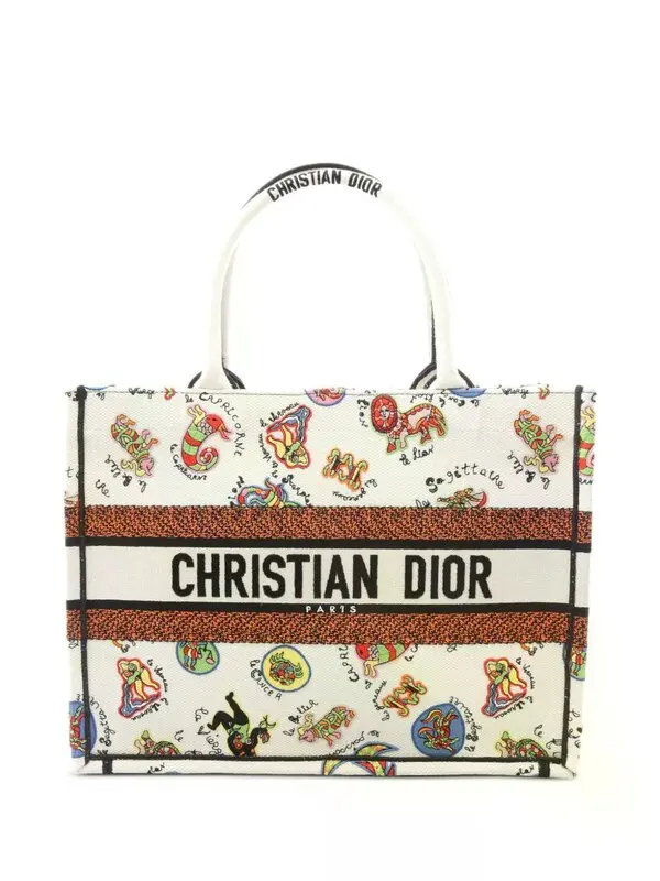 Dior Niki De Saint Phalle Tote Bag - White