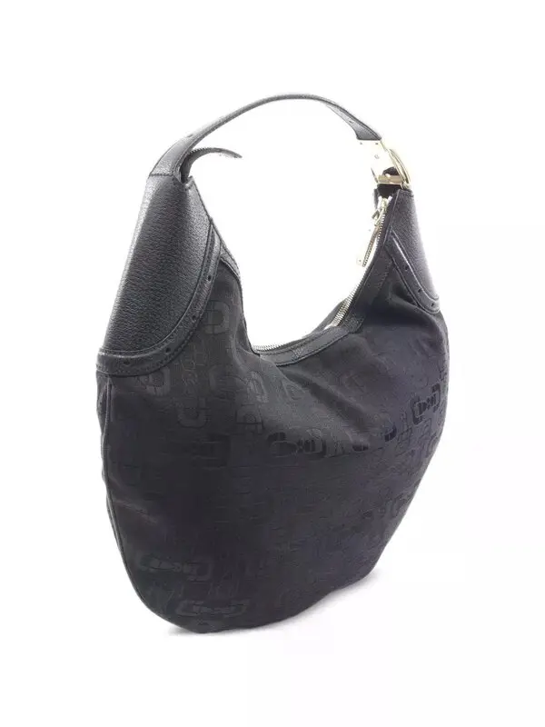 Gucci Horsebit Shoulder Bag - Black