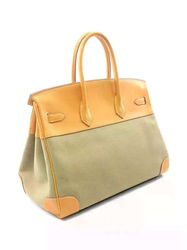 Hermès 2007 Birkin 35 Handbag - Green