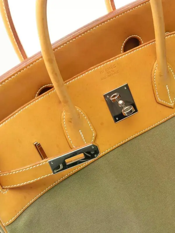 Hermès 2007 Birkin 35 Handbag - Green