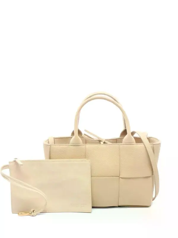 Bottega Veneta 2000s Mini Arco Tote Bag - Neutrals