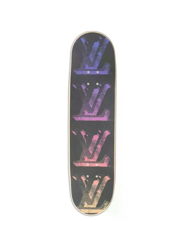 LOUIS VUITTON Monogram Skateboard - Black