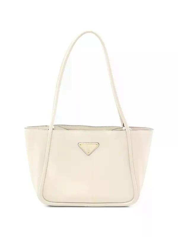 Prada Grained Leather Tote Bag