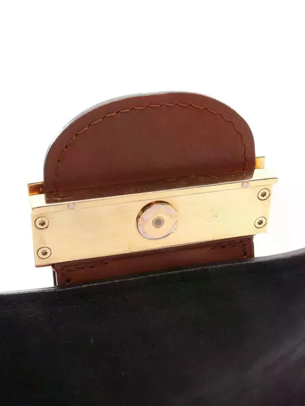 LOUIS VUITTON Dauphine Mini Monogram Reverse Crossbody Bag - Brown