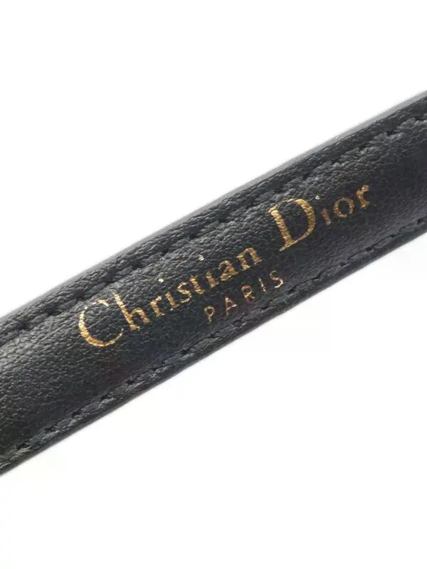Dior Leopard Print Leather Belt