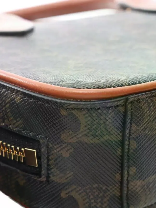 Celine Mini Bowling Triomphe Handbag - Brown
