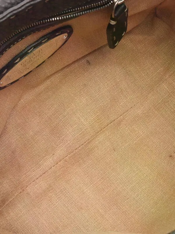 Fendi 2000s Mini Selleria Linda Leather Tote Bag
