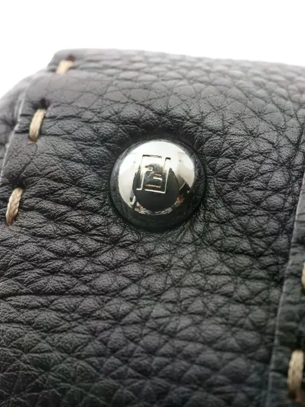 Fendi 2000s Mini Selleria Linda Leather Tote Bag