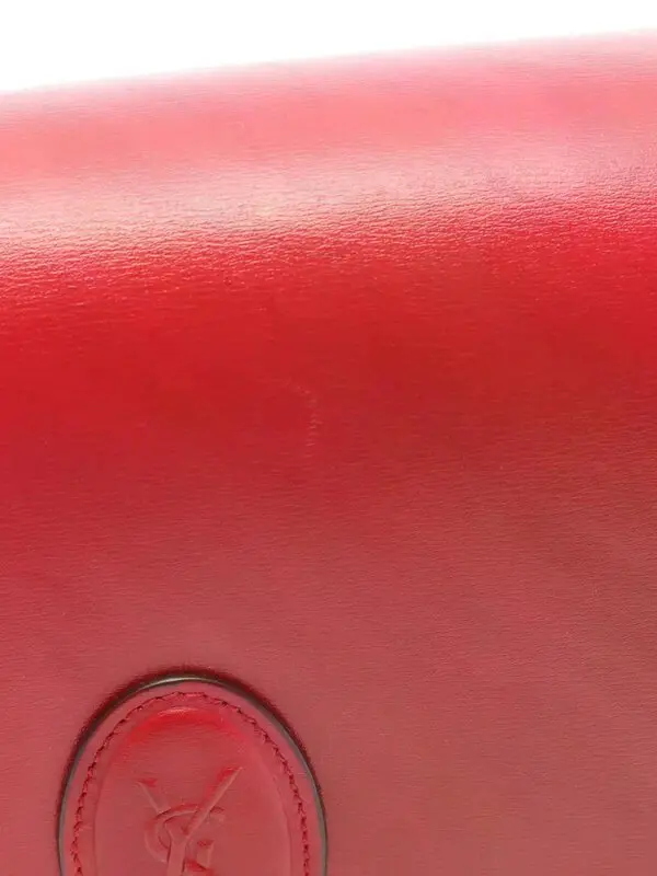 Saint Laurent Leather Shoulder Bag - Red