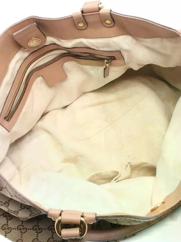 Gucci Scarlet Gg Supreme Tote Bag - Neutrals