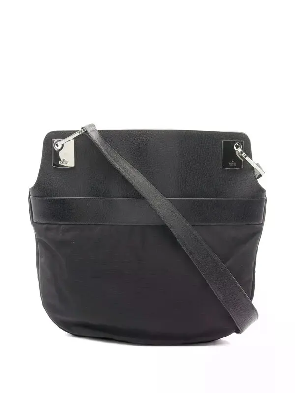 Gucci Leather Panel Shoulder Bag