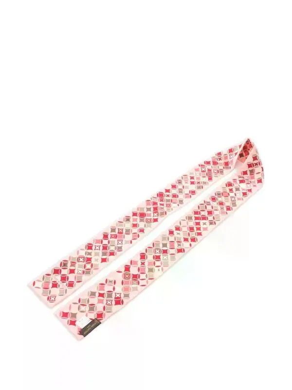 LOUIS VUITTON 2010s Geometric-print Scarf