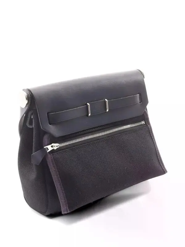 Hermès Mini Airbag Zip Crossbody Bag - Black