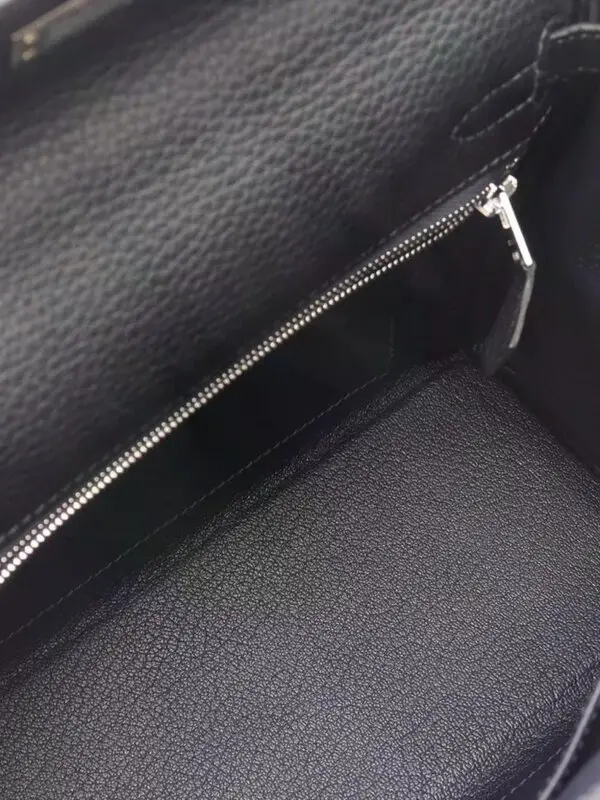 Hermès Kelly Caban Inner Stitch Handbag - Black