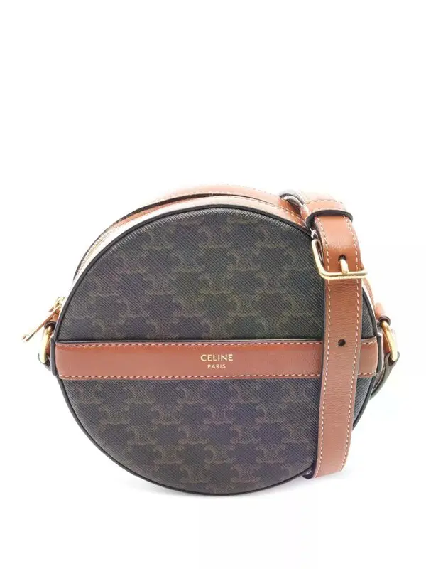Celine Triomphe Crossbody Bag - Brown