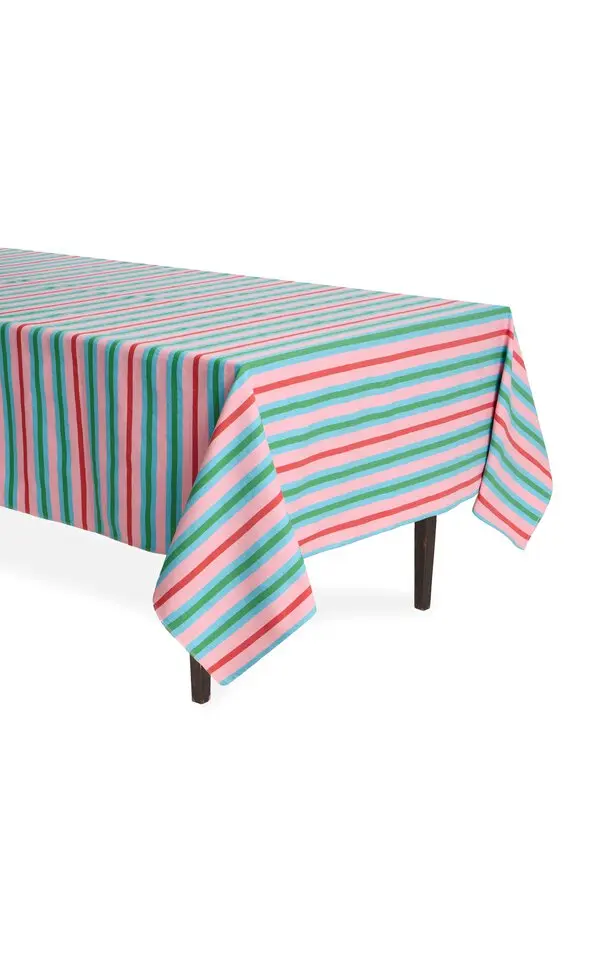 MARRAKSHI LIFE Exclusive La Isla Cotton Tablecloth - Stripe