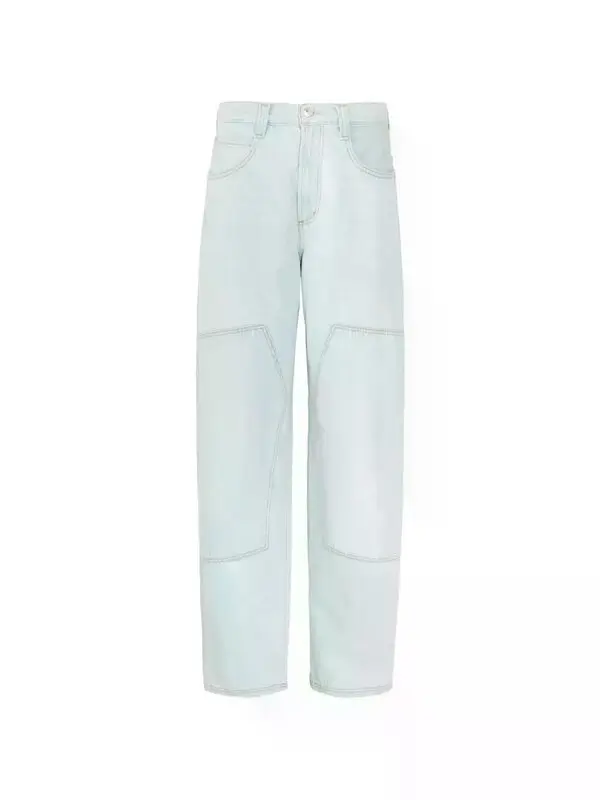 AGOLDE Ilaria Pieced Panelled Jeans - Blue