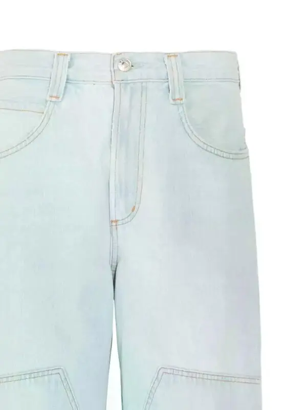 AGOLDE Ilaria Pieced Panelled Jeans - Blue