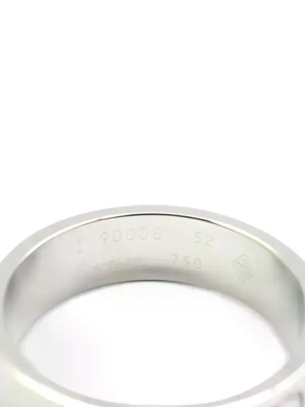 Cartier 18k White Gold Love Ring - Silver