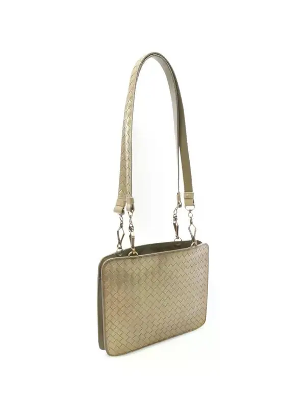 Bottega Veneta Intrecciato Shoulder Bag - Neutrals