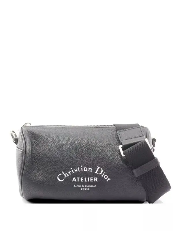 Dior Atelier Mini Roller Shoulder Bag - Black