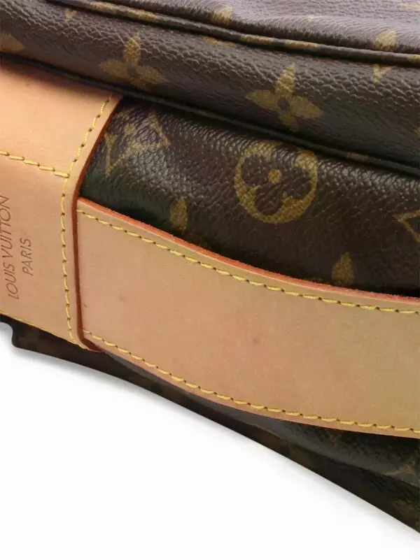 LOUIS VUITTON Naviglio Monogram Shoulder Bag - Brown