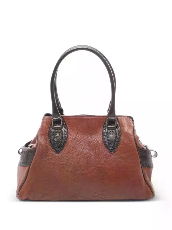 Fendi Grained Leather Tote Bag