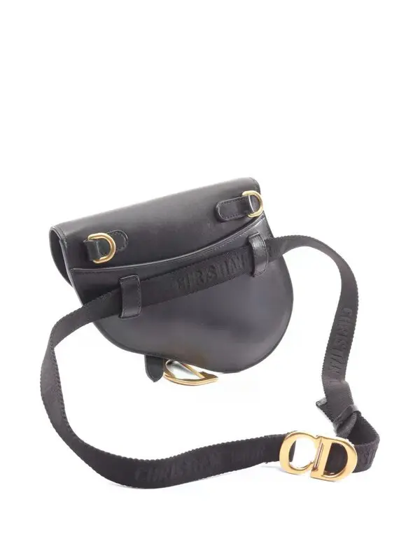 Dior Saddle Belt Bag - Black