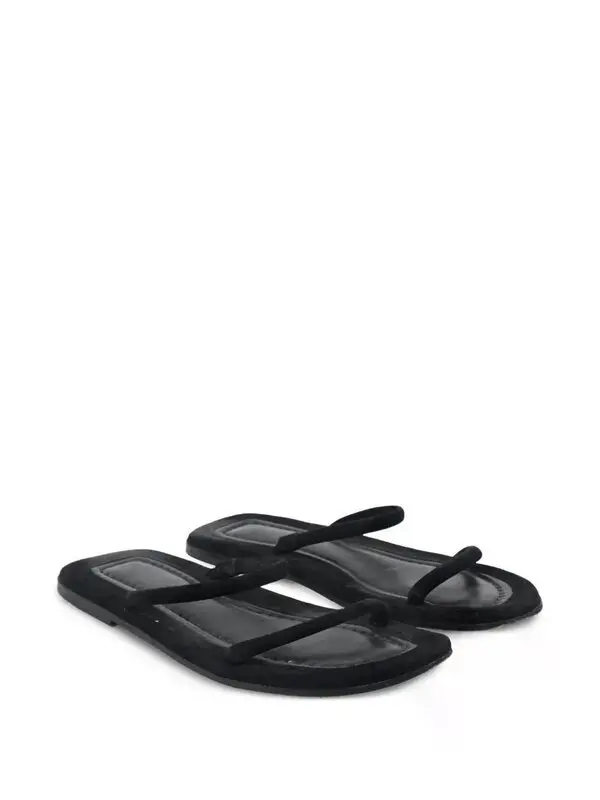TOTEME The City Suede Slides