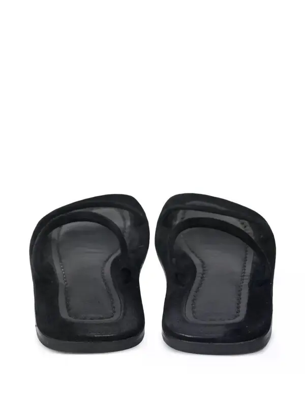 TOTEME The City Suede Slides