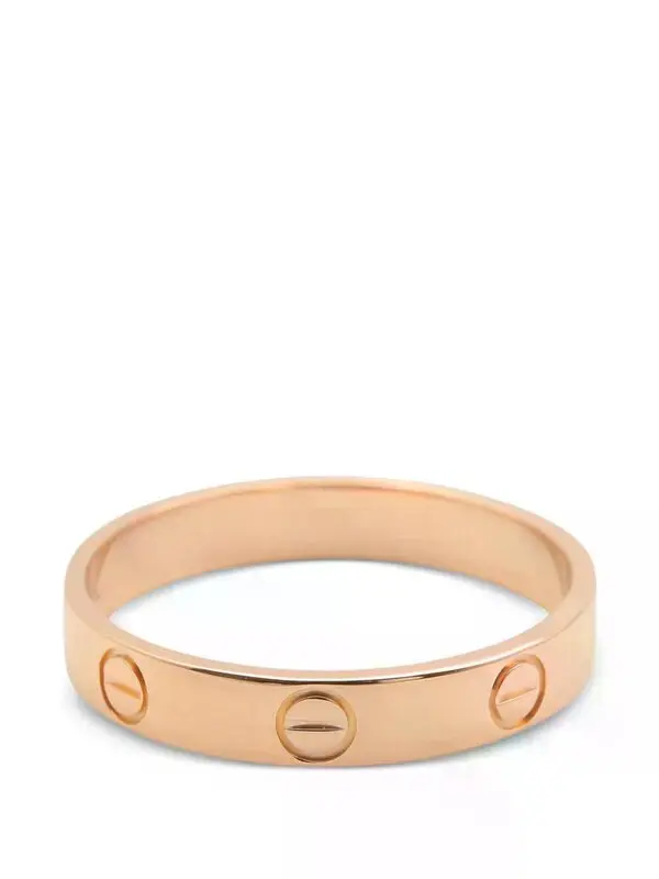 Cartier 18k Rose Gold Love Ring - Pink