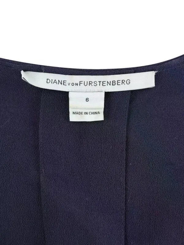 Diane Von Furstenberg Pleated Drawstring Mini Dress
