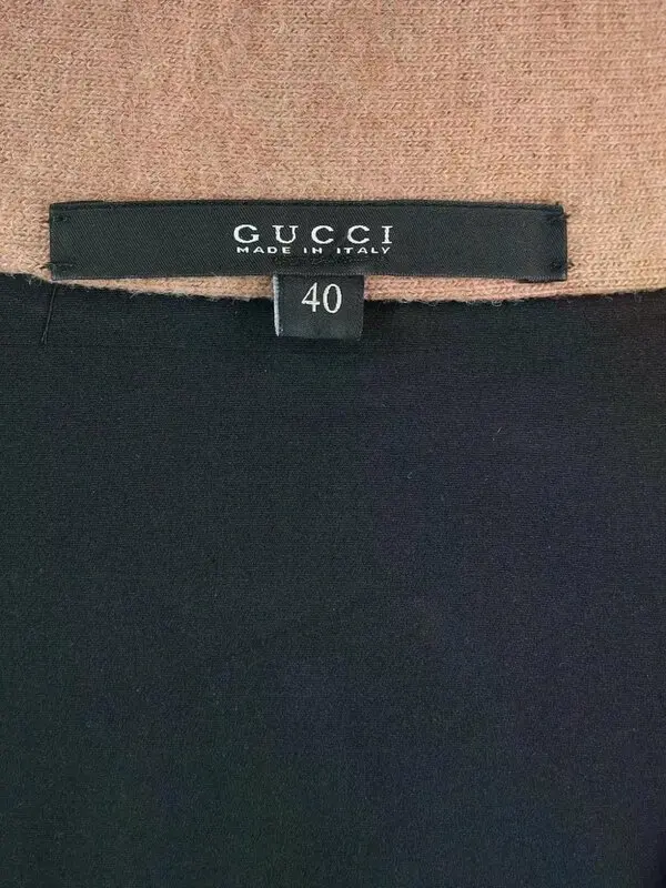 Gucci Cowl Neck Sleeveless Midi Dress