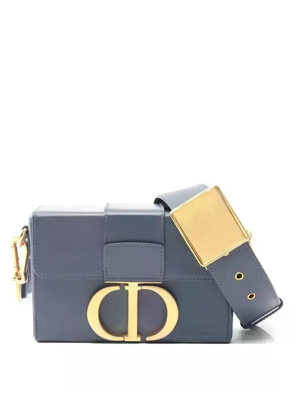 Dior 30 Montaigne Box Mini Bag - Blue