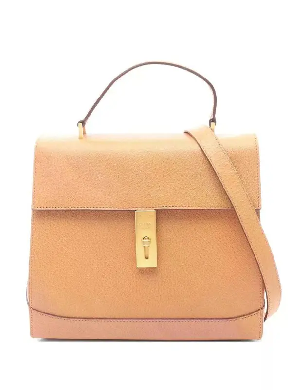 Celine 2000s Turn-lock Handbag - Neutrals