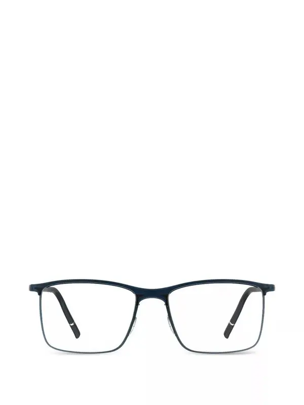 SILHOUETTE Balanced Fusion Rectangle-frame Glasses
