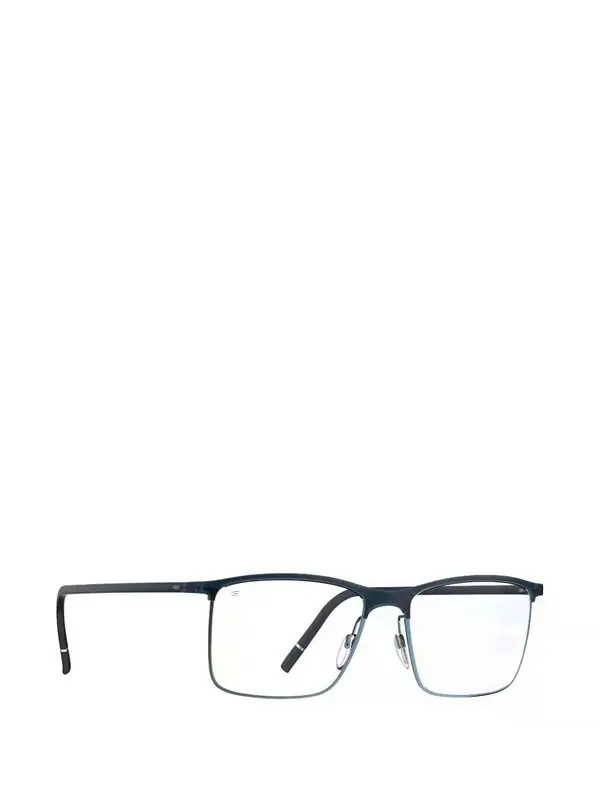 SILHOUETTE Balanced Fusion Rectangle-frame Glasses