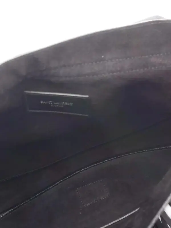 Saint Laurent 2000s Suede Fringe Shoulder Bag