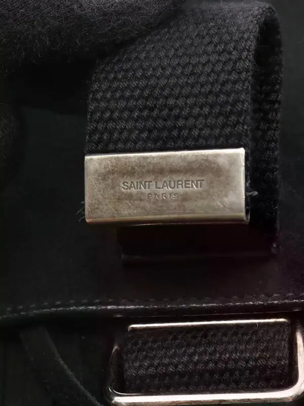 Saint Laurent 2000s Suede Fringe Shoulder Bag