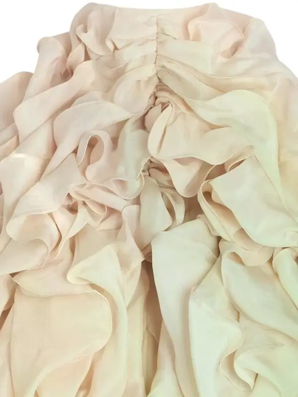 MAISON MARGIELA Ruffled Sleeveless Blouse