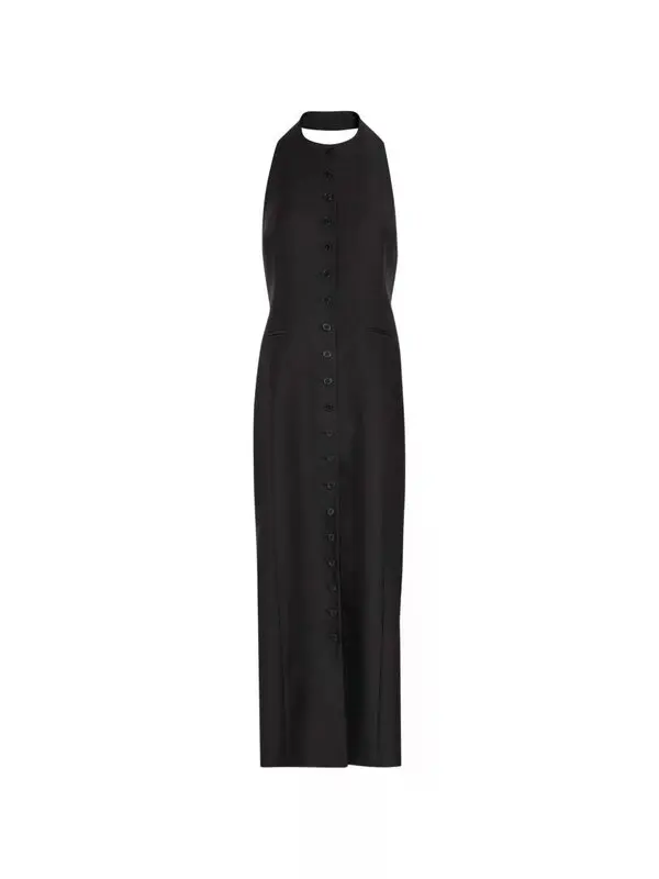 HEIRLOME Halterneck Button-down Dress